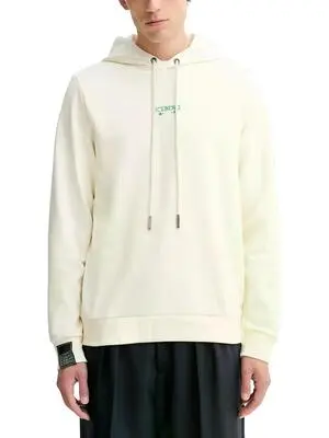 Iceberg Graphic Drawstring Hoodie - Neutrals