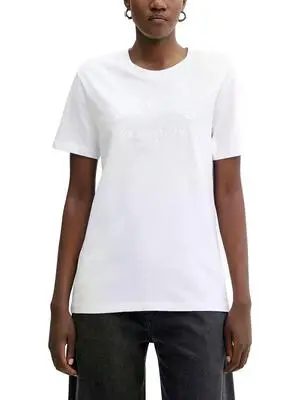 Iceberg Logo-embroidered T-shirt - White
