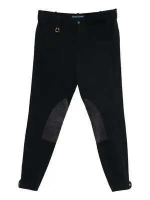 Polo Ralph Lauren Knee-patch Trousers - Black
