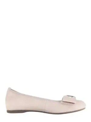 Gabor Bow-detail Ballet Flats - Pink