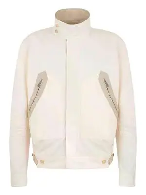Dsquared2 Sunset Zip-up Bomber - Neutrals