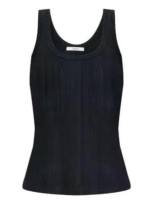 HAIKURE Gem Ribbed-knit Tank Top - Black