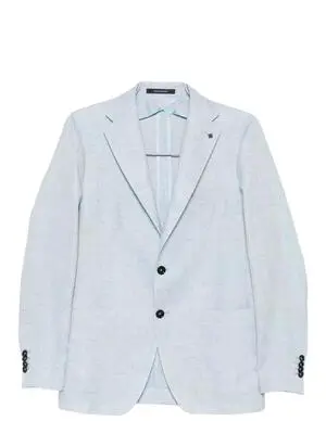 Tagliatore Single Breasted Blazer - Blue