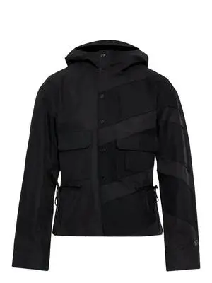 Y3 Paneled Cotton Jacket - Black