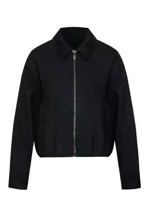 Michael Kors Zip-up Bomber Jacket - Black