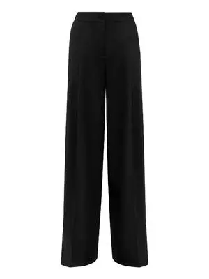 BLUGIRL Pleated Trousers - Black