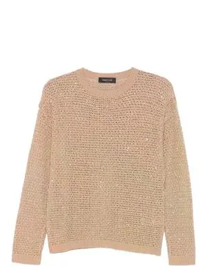 Fabiana Filippi Open-knit Sweater - Neutrals