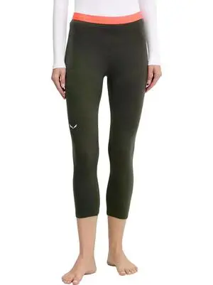 SALEWA Pattern Leggings - Green