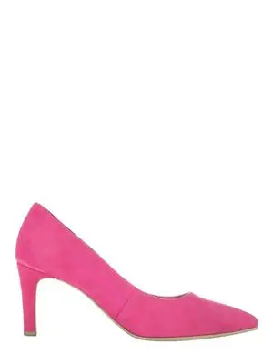Gabor 70mm Suede Pointed-toe Pumps - Pink