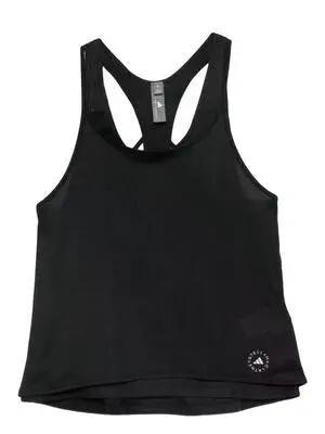 Adidas By Stella McCartney Layered Scoop-neck Tank Top - Black