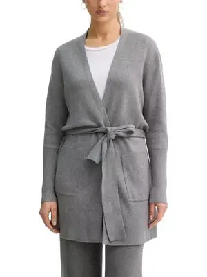 JOOP! Kardi Belted Cardigan - Grey