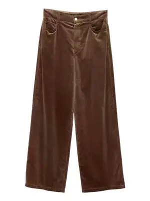 Max Mara Eiffel Pocket Trousers - Brown