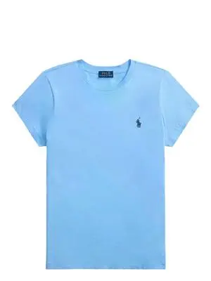 Polo Ralph Lauren Logo-embroidered Crew-neck T-shirt - Blue