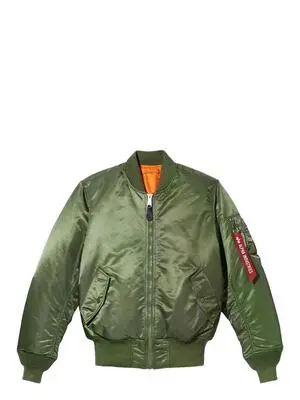Alpha Industries Ma-1 Heritage Zip Bomber Jacket - Green