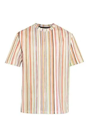Paul Smith Striped Short-sleeves T-shirt - Neutrals