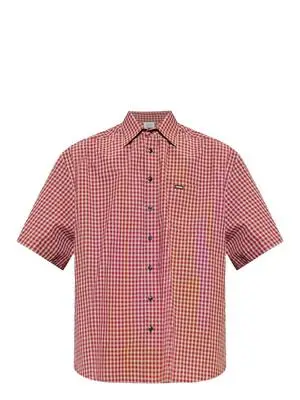 Vetements Check Short-sleeve Shirt - Red