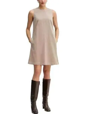 Marc O'polo Sleeveless Mini Dress - Neutrals