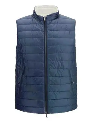 Herno Reversible Quilted Down Jacket - Blue