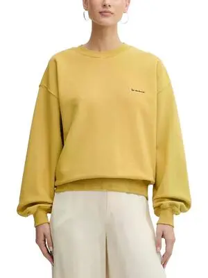 LA MANIA Kiana Embroidered Sweatshirt - Yellow