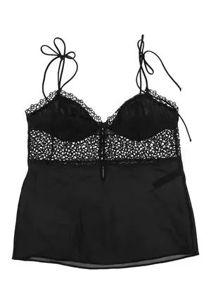 La Perla Lace-trimmed Camisole - Black