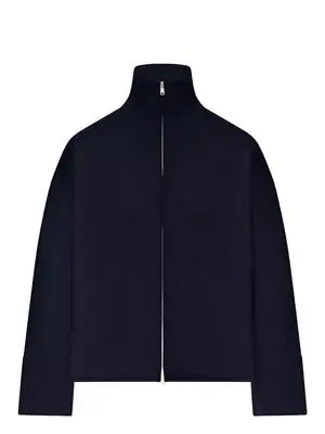 Max Mara Zip-up Cardigan - Blue