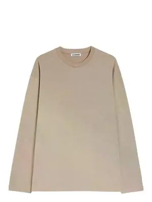 JIL SANDER Long-sleeve Crew-neck T-shirt - Neutrals