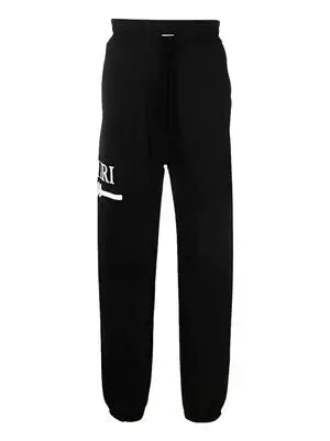 Ami Logo-print Track Pants - Black