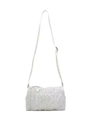 CARLYN Kira Quilted Crossbody Bag - White