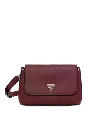 Guess Logo-plaque Crossbody Bag - Red