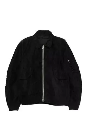 Sacai Zip-up Bomber Jacket - Black