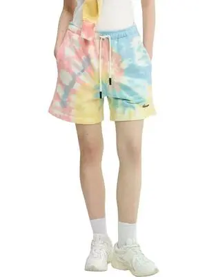 INBETWEENERS Tie-dye Drawstring Shorts - Blue