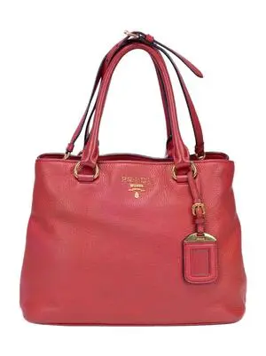 Prada Cabas Tote Bag - Red