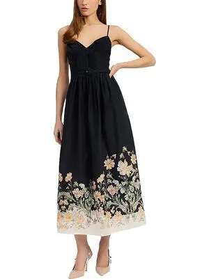 EN SAISON Iris Midi Dress - Black Ginger