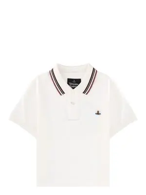 VIVIENNE WESTWOOD Polo With Logo - White