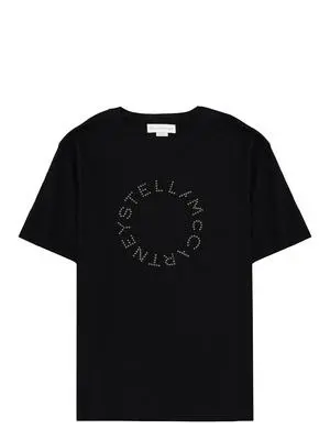 Stella McCartney Logo T-shirt - Black