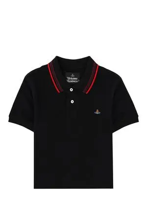 VIVIENNE WESTWOOD Polo With Logo - Black