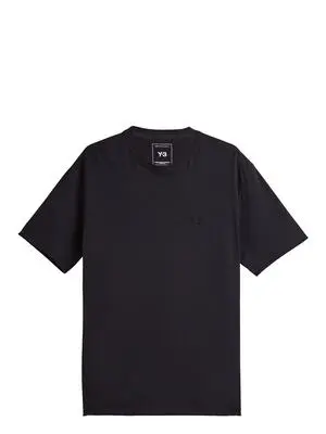 Y - 3 T-shirt With Logo - Black