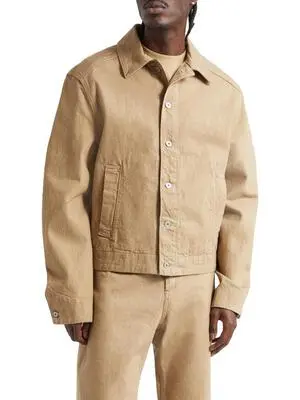 Jacquemus La Veste Mirada De Nîmes Denim Jacket - Beige