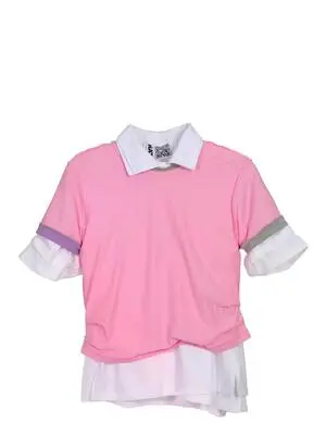 Natasha Zinko Layered T-shirt - Pink