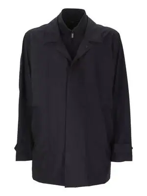 FAY Long-sleeve Coat - Blue