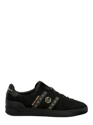Philipp Plein Rebel Studded Low-top Sneakers - Black