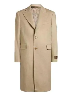 Etro Single-breasted Coat - Neutrals