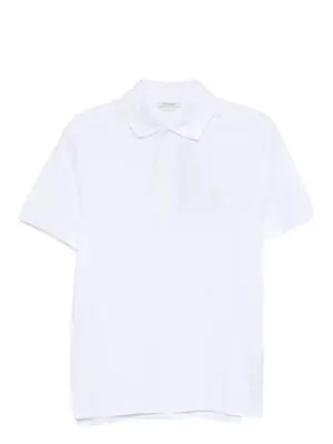Jacob Cohen Buttoned Logo-detail Polo Shirt - White