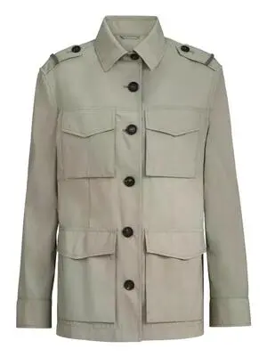 Brunello Cucinelli Flap-pocket Jacket - Green