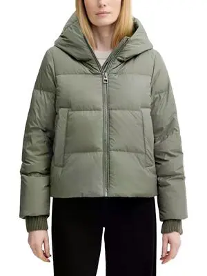 Marc O'polo Hooded Zip-fastening Jacket - Green