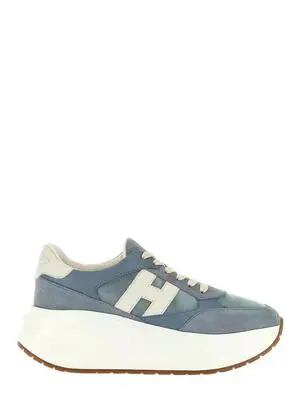 Hogan H696 Suede Sneakers - Blue