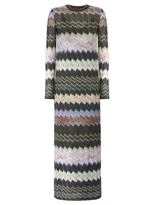 Missoni Zigzag Dress - Black