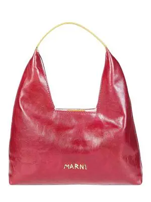 Marni Trapeze Top Handle Shoulder Bag - Red