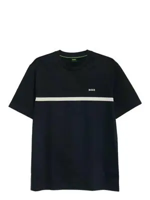 BOSS Stripe T-shirt - Blue