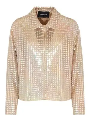 Fabiana Filippi Sequin-embellished Jacket - Neutrals